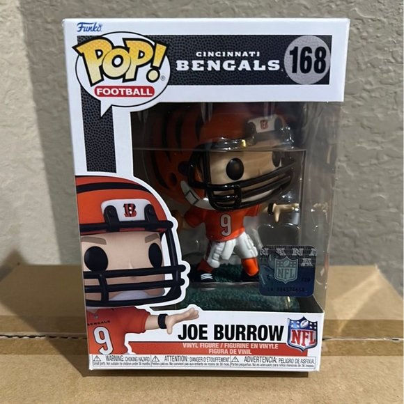 Funko | Toys | Funko Pop Nfl Football Joe Burrow Figure 68 | Poshmark
